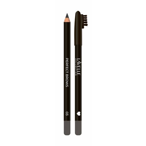 LAVELLE COLLECTION Карандаш для бровей классический Classic Brow Pencil, 0,75 г, 03 темно-коричневый