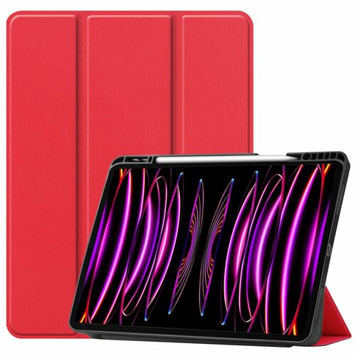 Чехол для iPad Pro 12.9" (2018-2022) красный TPU