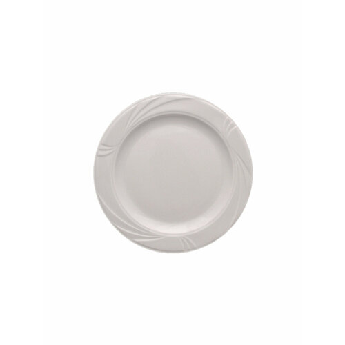 Набор из 6 мелких тарелок "Arcadia" круглая, 19х19х1,9 см, белый, фарфор, Lubiana, 0530