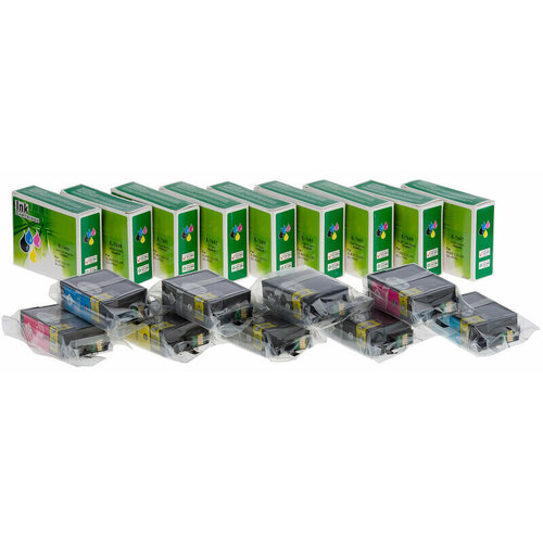 Набор совместимых картриджей Imatec T760 для Epson SureColor SC-P600 9 цветов по 29,5 мл