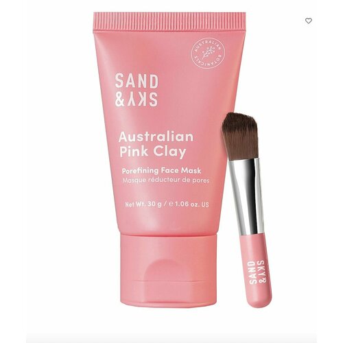 Sand & Sky детокс-маска для расширенных пор Australian Pink Clay Porefining Face Mask 30g