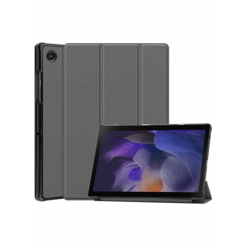 Brodef TriFold чехол книжка для Samsung Galaxy Tab A8 10.5 (2021) SM-X200 SM-X205 Серый