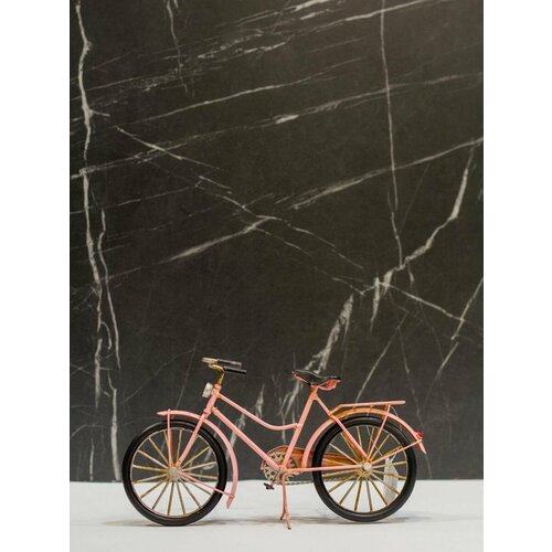 Статуэтка Велосипед Casaentera CE02-784291 розовый 310х100х170h
