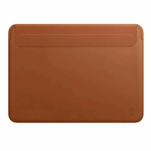 Чехол для ноутбука кожаный WiWU Skin Pro II на MacBook Air 13.3 дюймов M1 (2018-2021) - Коричневый