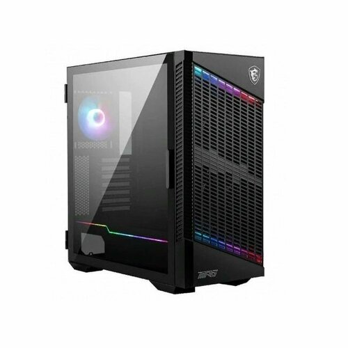 Корпус MSI MPG VELOX 100P AIRFLOW 2xUSB 3.0, 1xType C, 1x120mm ARGB Fan, 3x120mm Black Fan, ARGB Control Board, Tempered Glass Window, Plastic