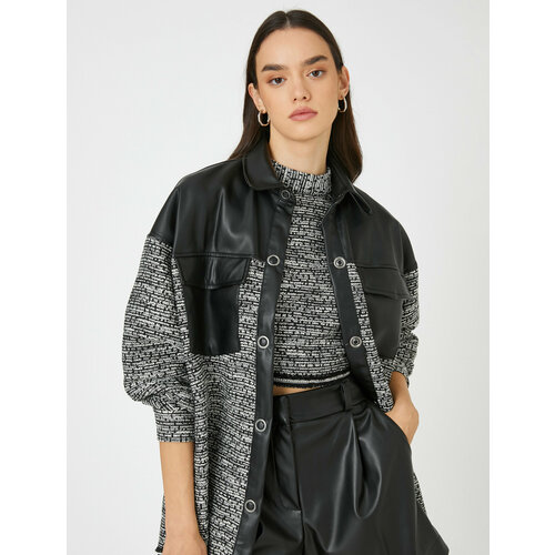 Пиджак KOTON, размер 40, черный