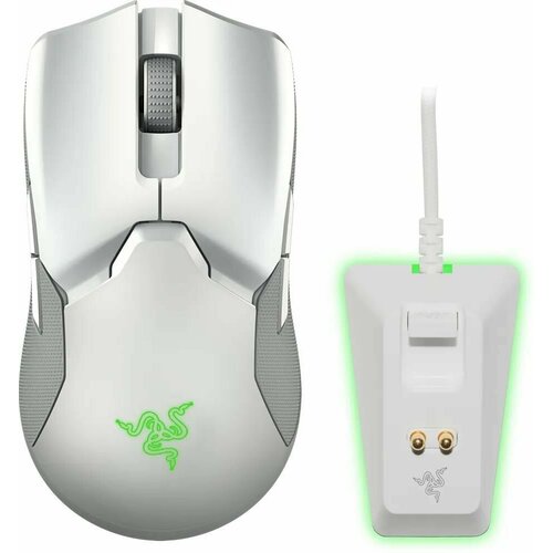 Беспроводная мышь Razer Viper Ultimate & Mouse Dock (белый)