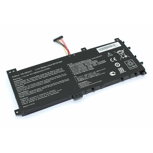 Аккумулятор для Asus S451L S451LB (14.4V 2600mAh) p/n: B41N1304