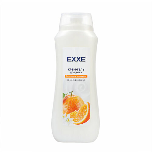 Крем-гель для душа EXXE тонизирующий, апельсин и пачули, 400 мл