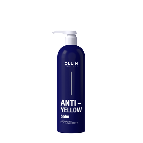 Бальзам для волос OLLIN оттеночный ANTI-YELLOW, 500 мл