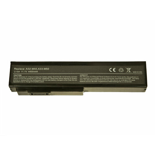 Аккумулятор для Asus M50 A32-M50 (11.1V 5200mAh)