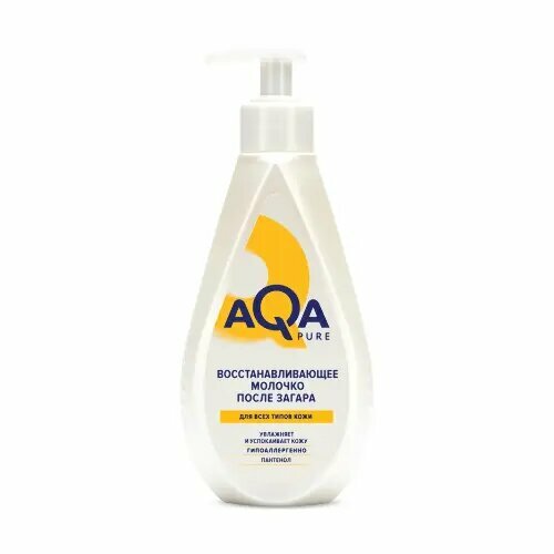 Aqa pure молочко восстанавливающее после загара 250 мл