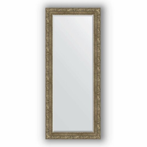 Зеркало 65x155 см виньетка античная латунь Evoform Exclusive BY 3567