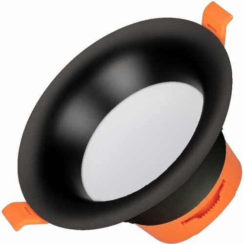 Светильник встраиваемый LED MS-BLIZZARD-BUILT-R115-10W Warm3000 (BK, 100 deg, 230V) (Arlight, IP20 Металл, 3 года) 036609