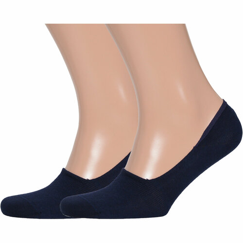 Подследники RuSocks, 2 пары, размер 29-31, синий