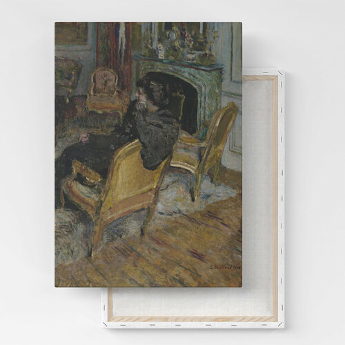 Картина на холсте, репродукция / The Gilded Chair / Эдуар Вюйар / Размер 60 x 80 см