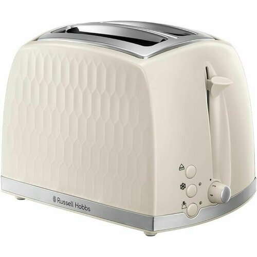 Тостер Russell Hobbs Honeycomb 26062, Cream