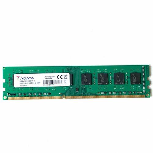 Оперативная память ADATA 8GB DDR3 1600МГц DIMM для ПК