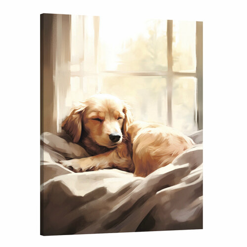 Интерьерная картина 50х70 "Собачье настроение"