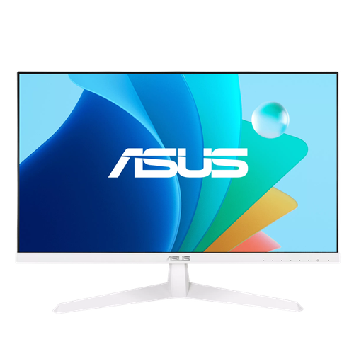 ASUS Монитор ASUS 23.8" VY249HF-W IPS LED, 1920x1080, 1ms, 250cd/m2, 178°/178°, 100Mln:1, D-Sub, HDMI, 100Hz, GamePlus Tec, FreeSync, Tilt, VESA, White, 90LM06A4-B03A70 3 years