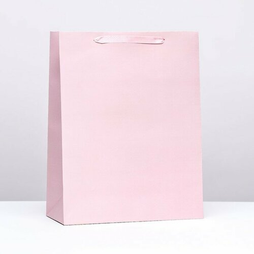 Пакет ламинированный «Розовый», L 31 × 40 × 14 см (комплект из 8 шт)