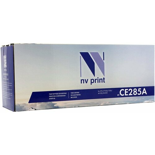 Набор картриджей NV Print NV-CE285A-4, черный, 1600 страниц, совместимый для LaserJet Pro M1132 / M1212nf / M1217nfw / P1102 / P1102w / P1214nfh / M1132s