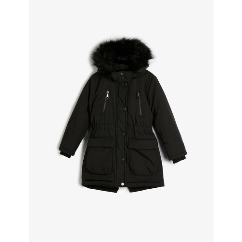 Куртка KOTON, размер 6-7 лет, черный