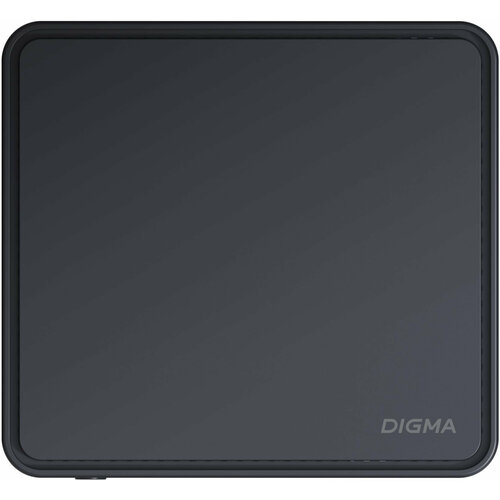 Неттоп Digma Mini Office Cel N4020 (1.1) 4Gb SSD128Gb UHDG 600 CR Windows 11 Professional GbitEth WiFi BT 36W черный (DPCN-4BXW01)