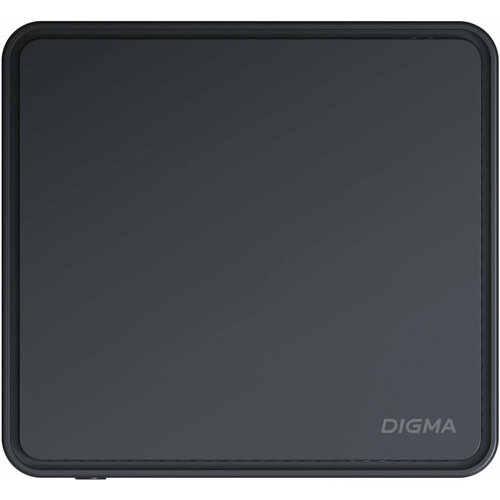 Неттоп Digma Mini Office Cel N4020 (1.1) 8Gb SSD256Gb UHDG 600 CR Windows 11 Professional GbitEth WiFi BT 36W черный (DPCN-8CXW01)