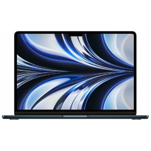 13.6 Ноутбук Apple MacBook Air 13 2022, Apple M2, RAM 16 ГБ, SSD 512 ГБ, Apple graphics 10-core, темная ночь, русская клавиатура Z160000KZ