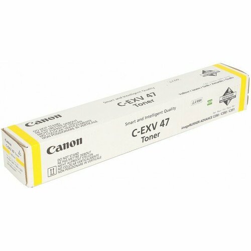 C-EXV47Y / 8519B002 Canon оригинальный желтый тонер-картридж для Canon ImageRunner Advance C250/ C35