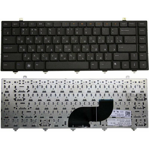Клавиатура для ноутбука Dell V100846AK1 черная