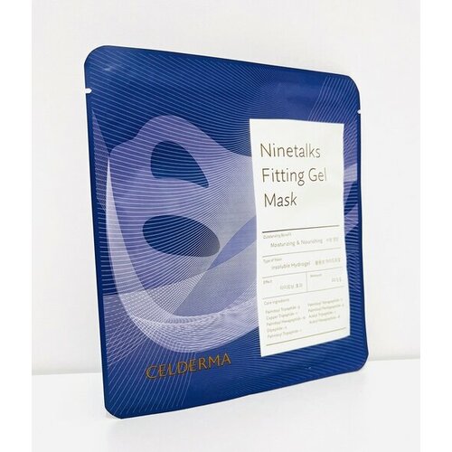 Celderma Инновационная гидрогелевая маска для подтягивания брылей Ninetalks Fitting Cel Mask