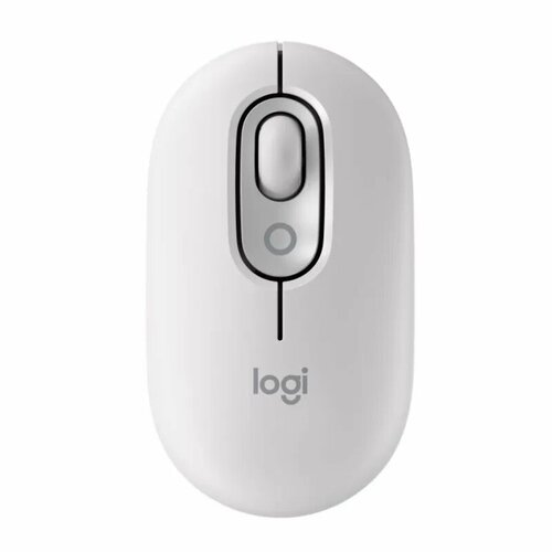 Беспроводная мышь Logitech Pop, White