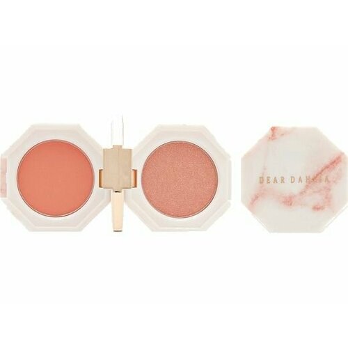 Двойная палетка для макияжа DEAR DAHLIA BLOOMING EDITION PARADISE DUAL BLUSHER DUO-MULTI