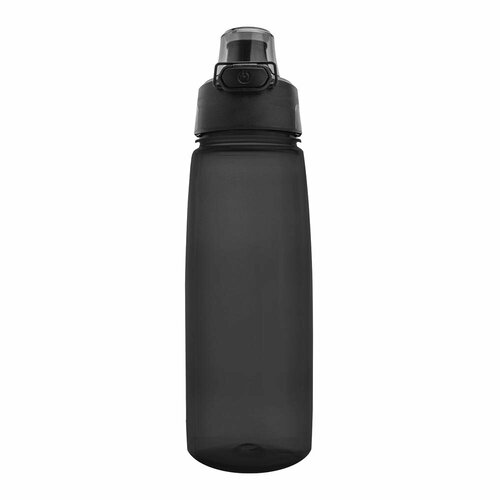 PROTECT Бутылка для воды с крышкой, 750 мл (Черный)