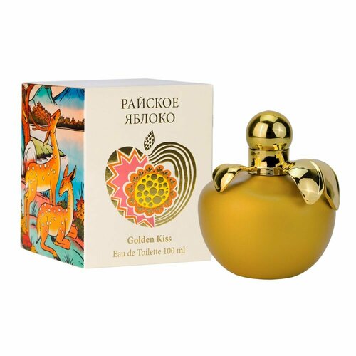 Delta parfum Туалетная вода женская Райское яблоко Golden Kiss, 100мл