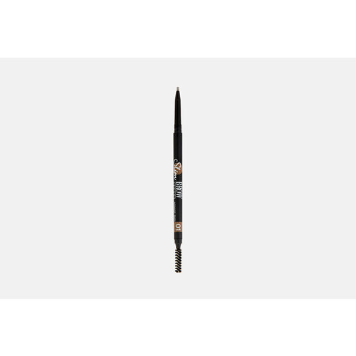 Механический карандаш для бровей c тонким стержнем и щеточкой FARRES, Slim with a thin rod and brush 1шт