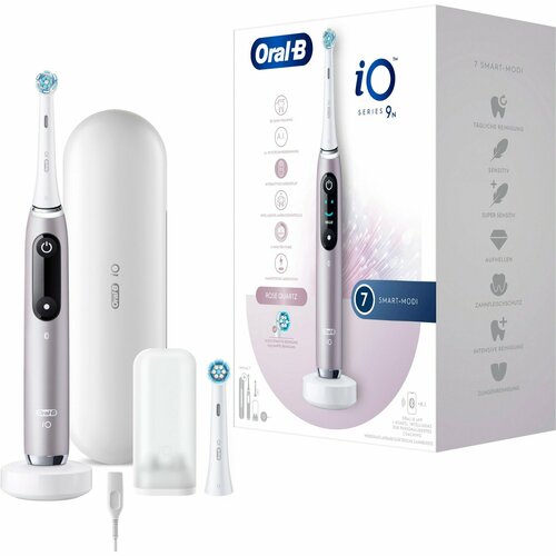 Электрическая зубная щетка Oral-B iO 9n, Rose Quartz