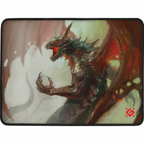 Игровой коврик Dragon Rage M 360x270x3 мм, ткань + резина DEFENDER