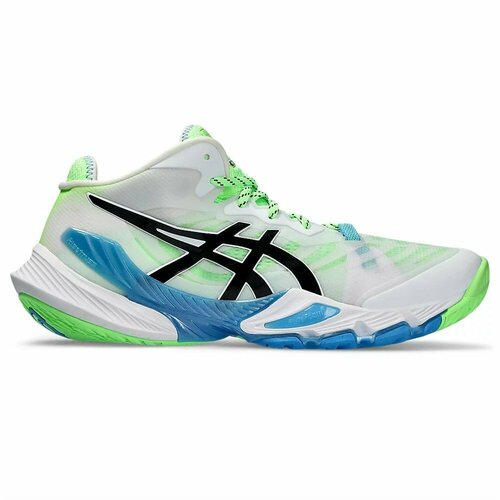 Кроссовки ASICS, размер US 9,5; UK 8,5; EUR 43,5; 27,5 см, зеленый, белый