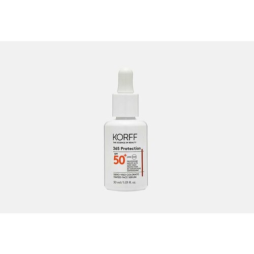 Тонирующая солнцезащитная сыворотка для лица SPF 50+ KORFF 365 Protection 30 мл