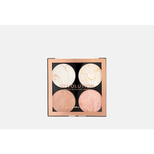 Хайлайтер 4 в 1 / MakeUp Rlution, CHEEK KIT / 8.8мл