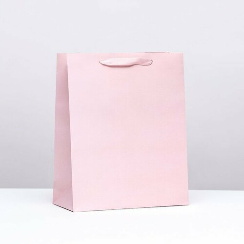 UPAK LAND Пакет ламинированный «Розовый», M 26 × 32 × 12 см