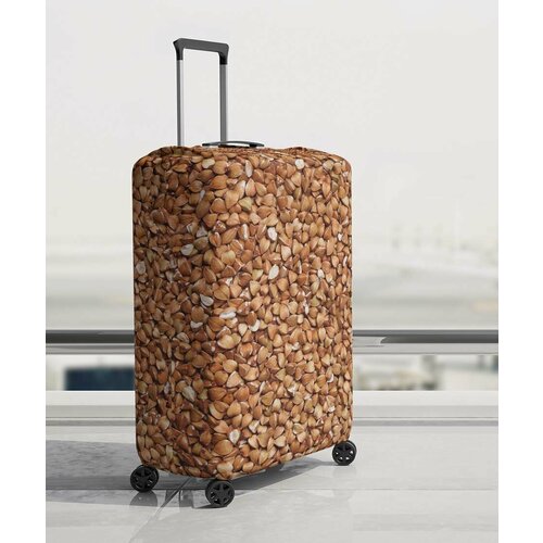 Чехол для чемодана Instalook, размер XL, бежевый, коричневый