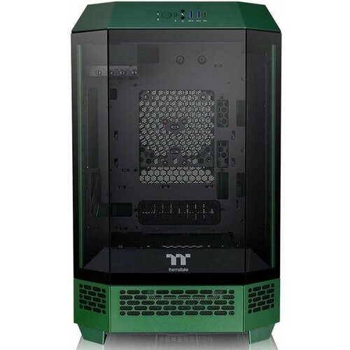 Корпус Thermaltake The Tower 300 Racing Green без БП mATX 11x120mm 5x140mm 2xUSB3.0 1xUSB3.1 audio bott PSU