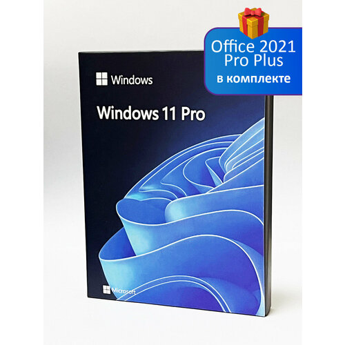 Windows 11 Pro USB BOX + Office 2021 Pro Plus на карточке