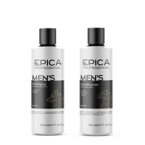 Шампунь + кондиционер Epica professional MEN'S 250мл