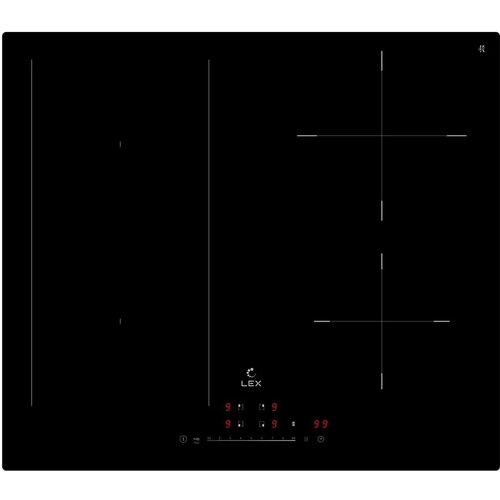 Индукционная варочная панель LEX EVI 641A BL, независимая, черный