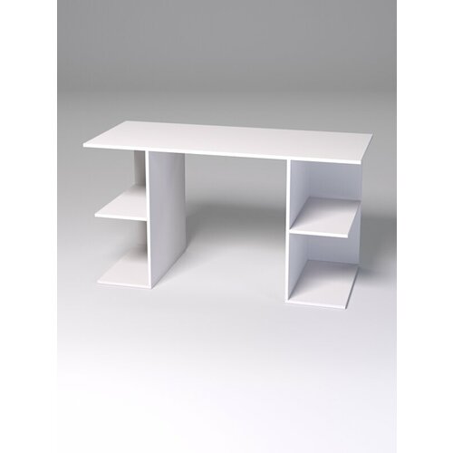 Компьютерный стол "менеджер" №54, Белый 140 x 60 x 75 см (ДхШхВ)